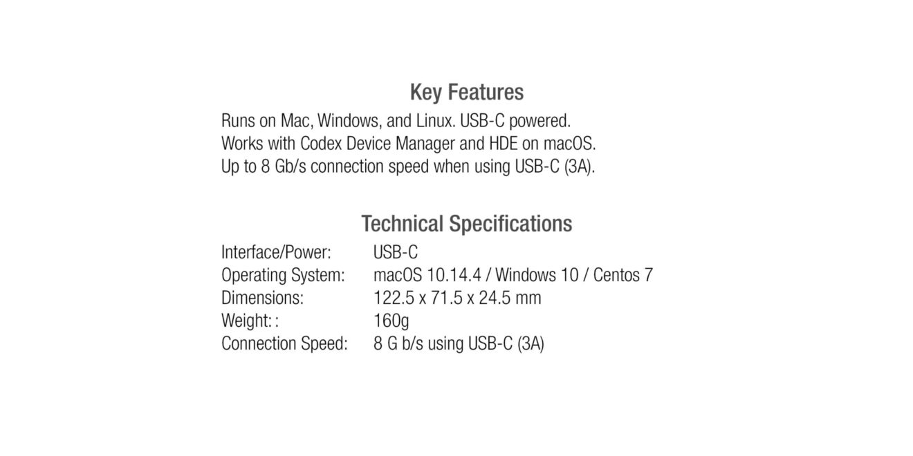 Codex Compact Drive Dock for ALEXA Mini LF - Film and Digital TimesFilm ...